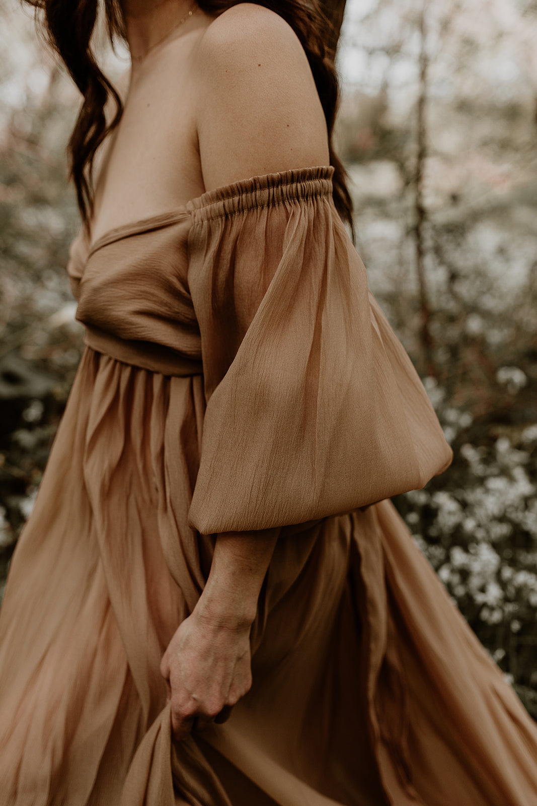 Illoura Gown - Caramel Organza - Co & Ry – CO & RY
