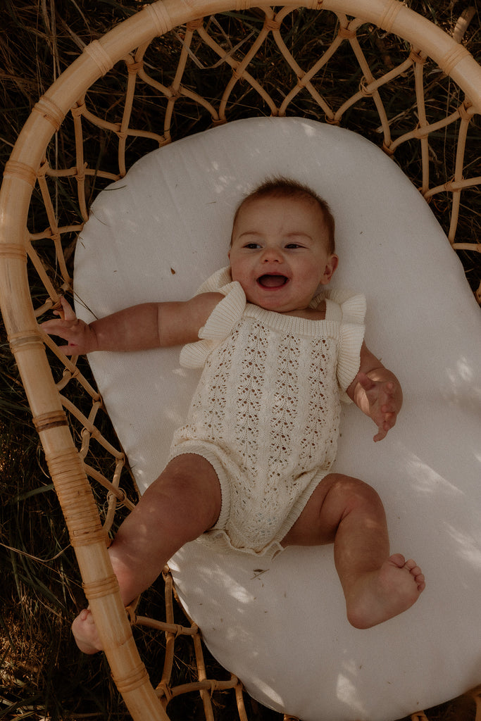 Oak Knit - Baby Romper - Co & Ry – CO & RY